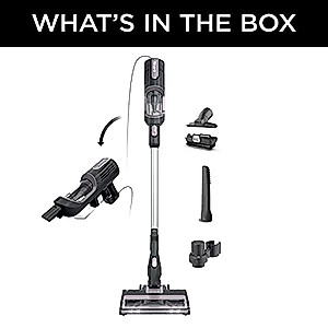 Shark HS152AMZ UltraLight Pet Plus Corded Stick Vacuum, with Swivel Steering, LED Headlights, Removable Dust Cup, Precision Hand Vacuum, and 2 Pet Tools, for all Floors, Lavender