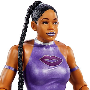 Mattel WWE WrestleMania Bianca Belair Action Figure, Collectible with 10 Points Articulation & Life-like Detail, 6-inch