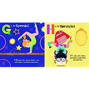 ABC for Me: ABC What Can She Be?: Girls can be anything they want to be, from A to Z (Volume 5) (ABC for Me, 5)