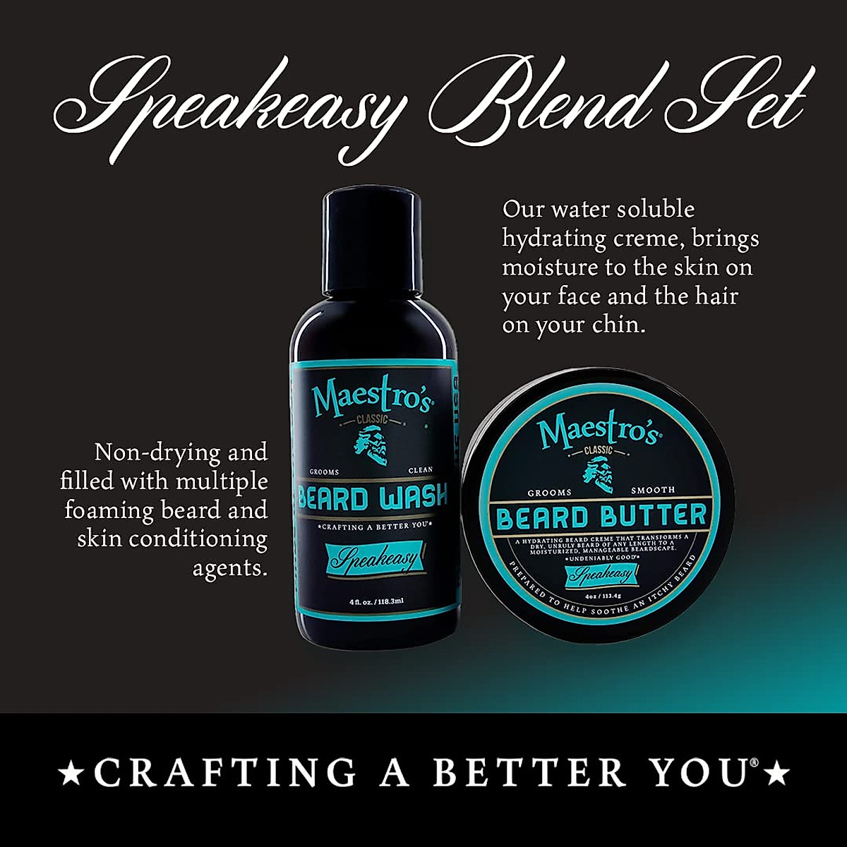 Maestro's Classic Blend Set- Speakeasy Blend, 4 Ounce