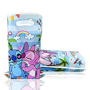 30 Pcs Party Gift Bags For Lilo & Stitch,Stitch Birthday Party Decoration Supplies,Stitch Party Candies Bag