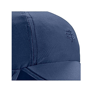 Coolibar UPF 50+ Baby Splashy All Sport Hat - Sun Protective (2-3T- Navy)