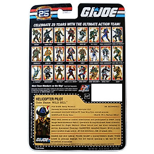 G.I. Joe 25th Anniversary: Wild Bill (Helicopter Pilot) 3-3/4 Inch Action Figure