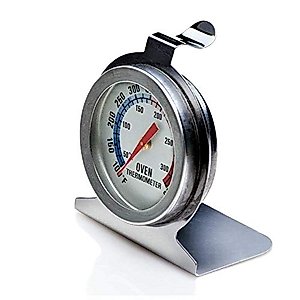 Smart Choice Oven Thermometer -100 to 600 Degrees With Easy Read Dial, gray