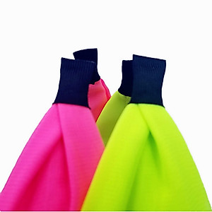 hodooly 2 Pieces Knotted Headbands Fluorescent Turban Hairband Wide Hair Hoops for Women Girls Hair Accessories