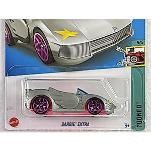 Hot Wheels Barbies Extra, Tooned 5/5 [Silver] 134/250