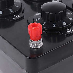 BANGNA 0-9999.9 Ohm Variable Resistance Box Decade Resistor Experimental Equipment for Physical School Teaching