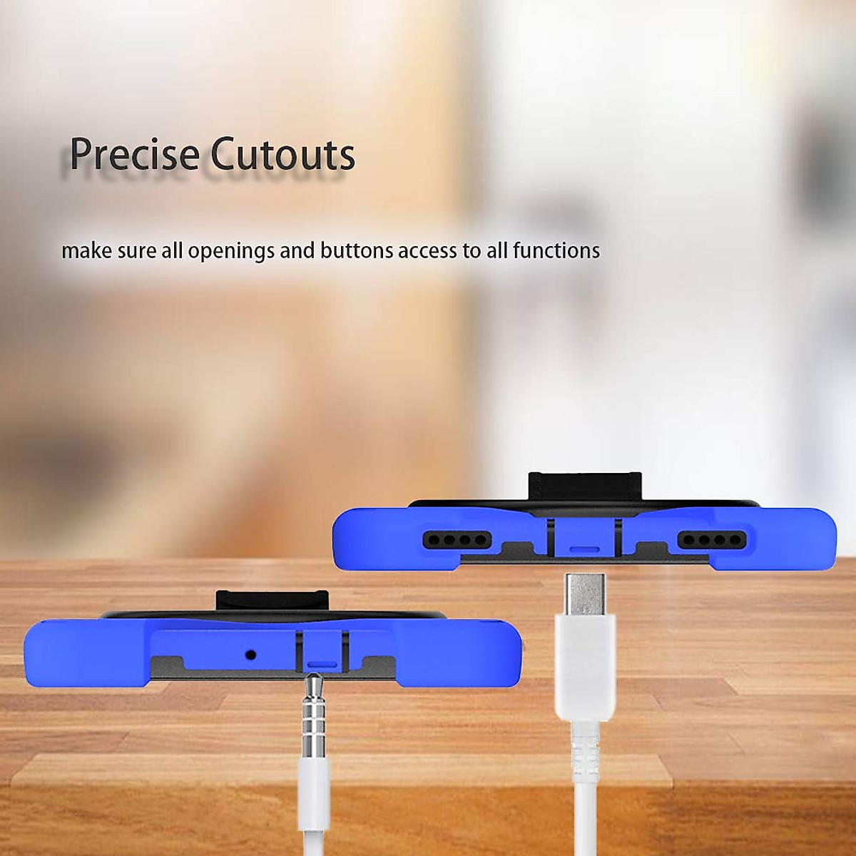 CCMAO Galaxy Tab A 8.4’’ Case 2020, SM-T307 Case, [Hand Strap] 360 Degree Rotating Kickstand Full-Body Impact Resistant Cover for Samsung Galaxy Tab A 8.4-inch SM-T307 (Blue)