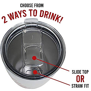 Urbanifi Baseball Tumbler 30 oz Cup with Straw, Lid, and Cleaner Gift for Mom Men Sports Travel Coffee Mug, Stainless Steel, Insulated, Powder Coat Paint Protection, Keep Drinks Cold and Hot