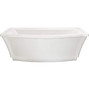 American Standard 2692004.02 American Standard 2692.004 Estate 68" Freestanding Soaking Bathtub with Center Drain