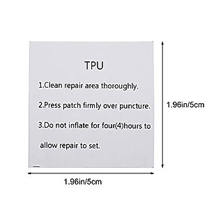 HANABASS 20sheets Kit Pool Toys Pools Self Pool, Tapes Home Garden Re Ra Rubber Tool Decor Inflatable Tape Raft TPU* Transparent Bounce Xcm Boats Cm Film Patch Swimming for Products