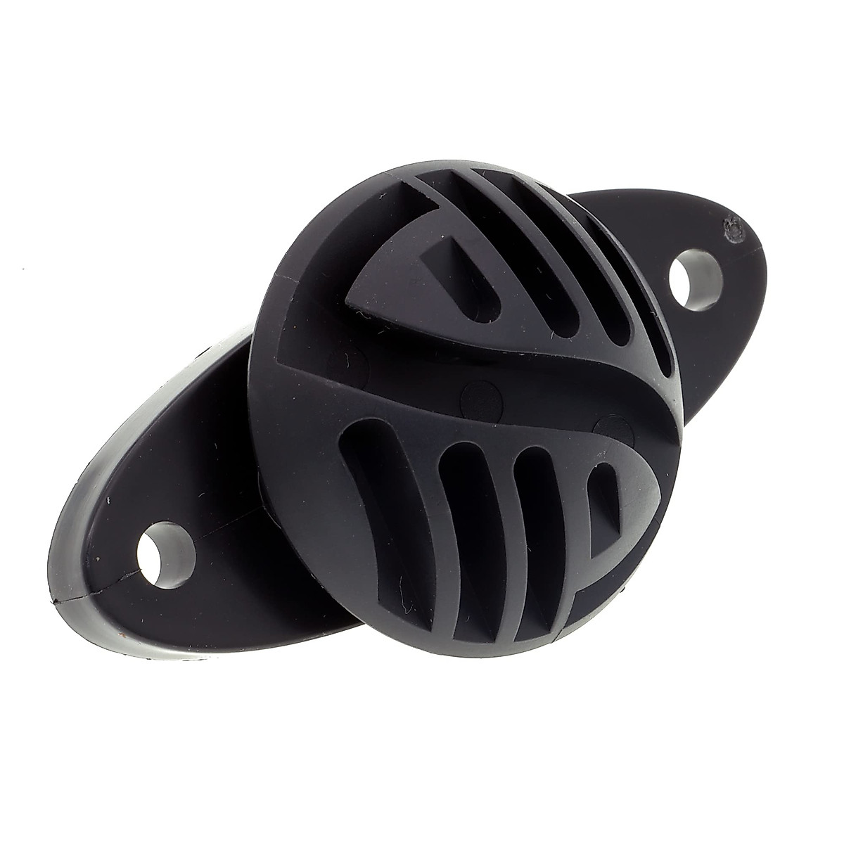 100 Pcs Black Wood Post polywire insulators for Electric Fence Wire Included Screws