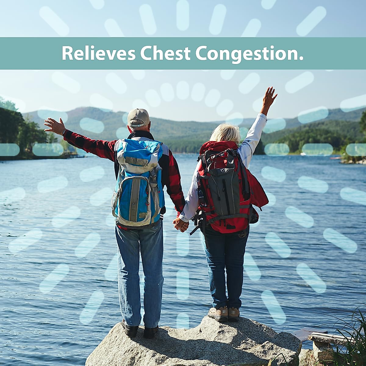 Mucus Relief Tablets by Geri-Care | Expectorant for Chest Congestion Relief | Guaifenesin 400mg | 100 Count Bottle