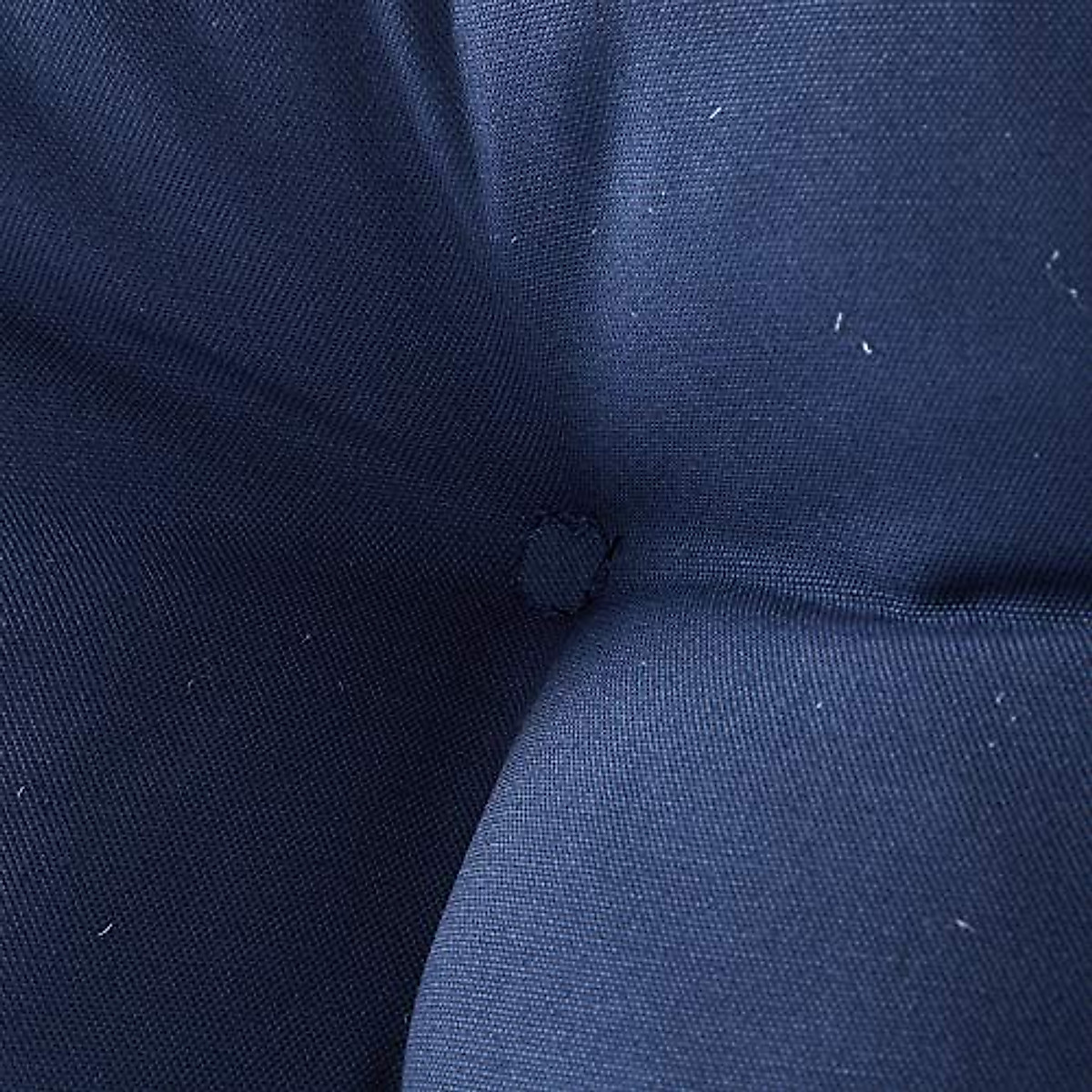 Greendale Home Fashions Outdoor 44 x 22-inch High Back Chair Cushion, Set of 2, Midnight 2 Count