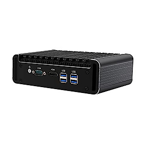 Micro Firewall Appliance, Mini PC, OPNsense, VPN, Router PC, Intel Core I7 1165G7, HUNSN RJ07, AES-NI, 6 x Intel 2.5GbE I226-V LAN, COM, HDMI, 16G RAM, 128G SSD