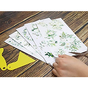 Rub on Transfers for Furniture and Crafts, 3 Design Sheets 11.8" x 5.9" Furniture Decals Transfers, Eucalyptus Decals Rub on Transfers for Furniture (Eucalyptus Style)