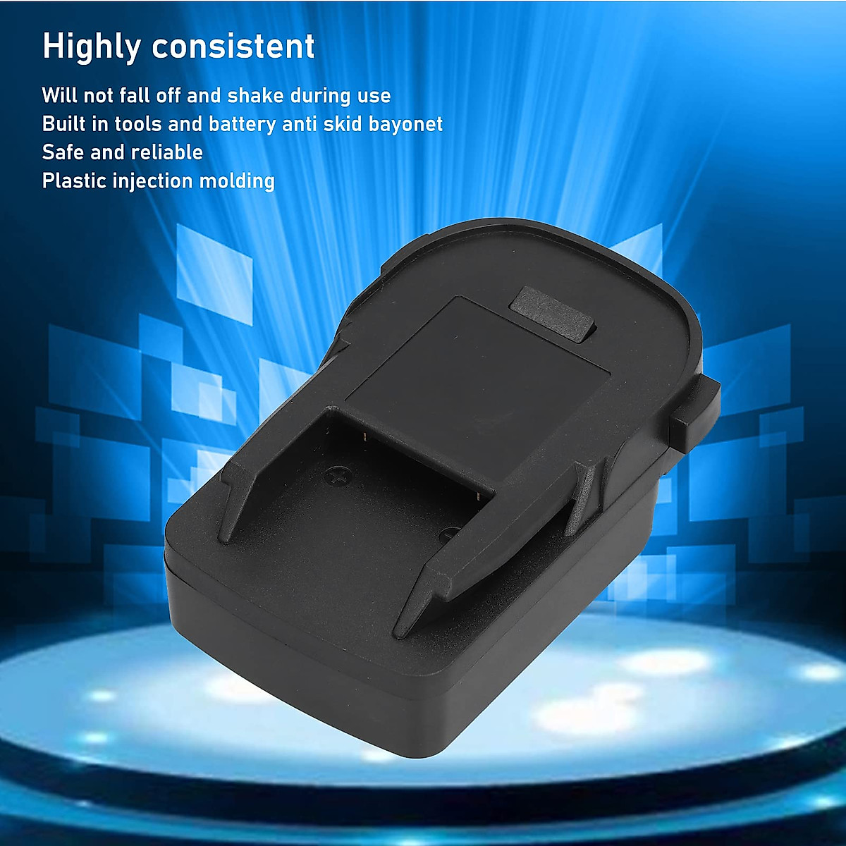 Battery Converter Adapter Dock Power Connector Battery Conversion Kit for Bosch 18V‑Li‑ion to for RIDGID 18V