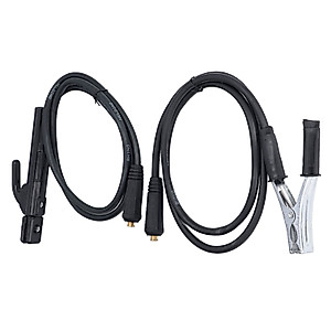 300A Welder Ground Cable Earth Clamp Set with 1.5m Cable for ARC ZX7 MMA Welding Machine Accessories