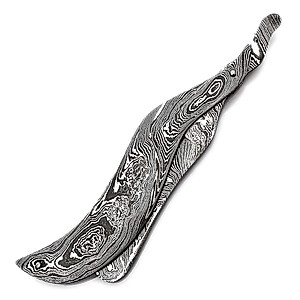 Hand Made Damascus Steel Straight Razor Folding Razor With Shaving Ready Classic Barber Blade Edge, Men Straight Razor, Leather Case + Strop, Close Shave, Great Gift R-85