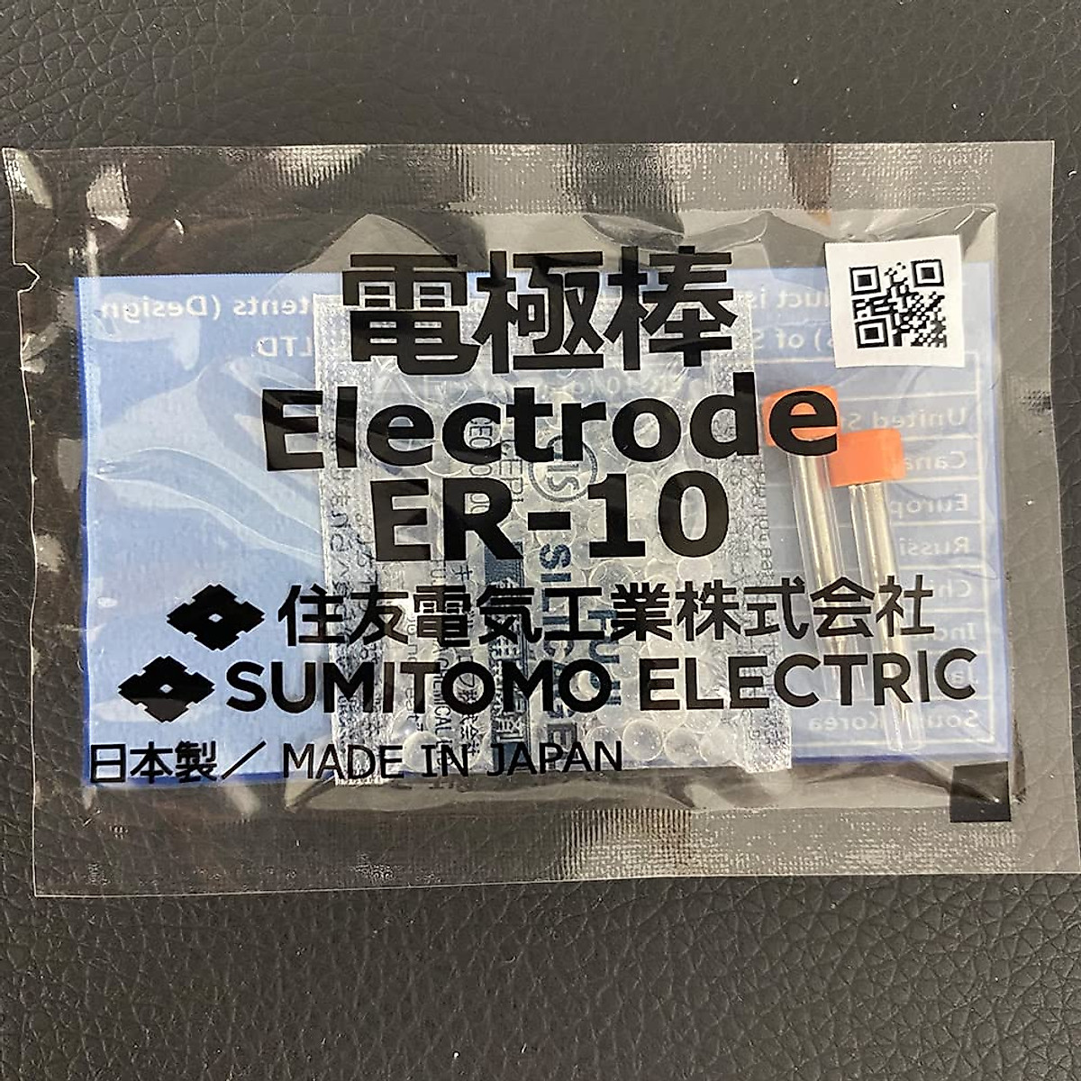 2Pairs ER-10 Electrode For Sumitomo T-39 Type-66 T-81C 82C Z1C 71C TYPE-81 M12 T-400/600C Fiber Fusion Splicer Welding Electrodes Rod ER-10