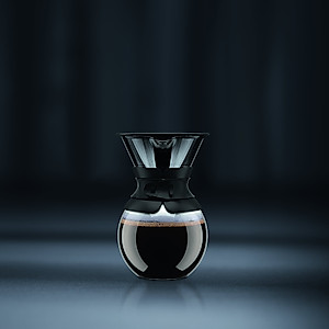 Bodum BISTRO Blade Grinder and Bodum Pour Over Coffee Maker Bundle