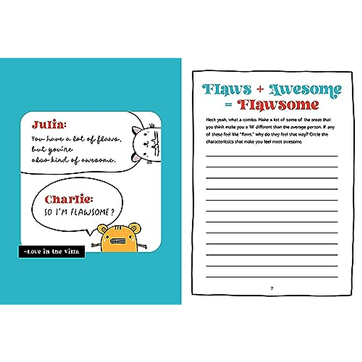 Flawsome: A Journal to Embrace Your Lovable Inner Weirdo