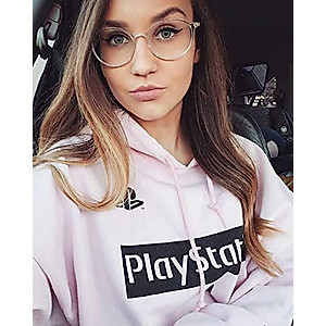 ZENNI Blue Light Blocking Glasses for Women Men Clear Round Frame Relieve Digital Screen Eye Strain TR90 Light Eyewear