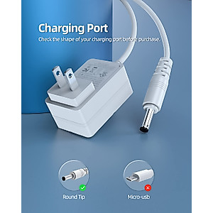 15W AC Charger Fit for Google-Nest-WiFi, Nest-Mini (2 gen) Smart Speaker Power Adapter Supply Cord Cable