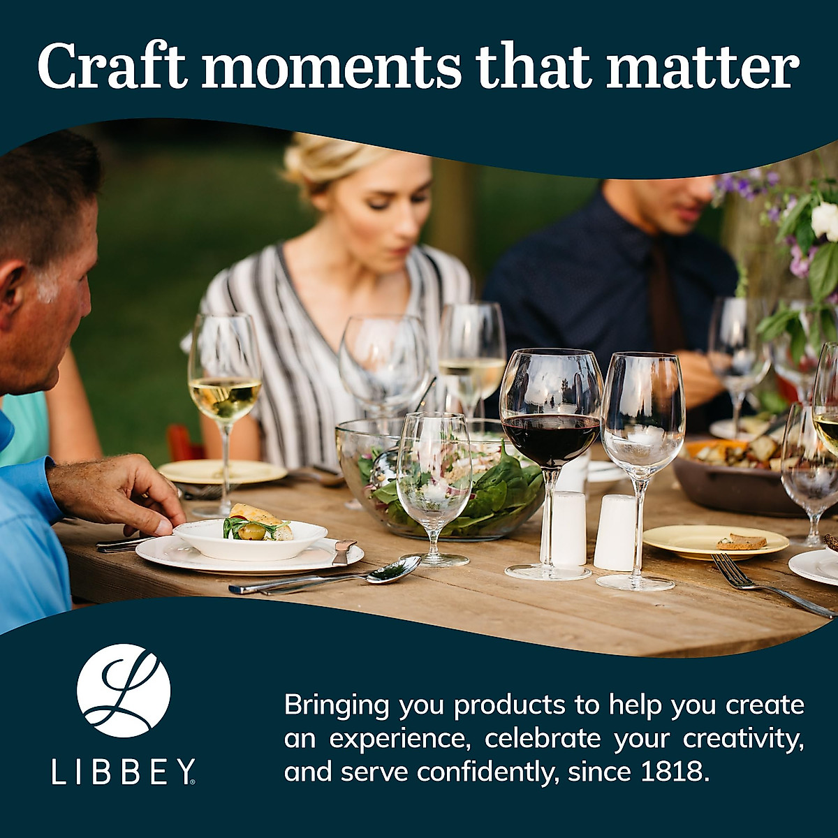 Libbey 56030 Baker's Basics 3-Piece Covered Casserole Dishes, Versatile Glass Baking Dishes for Oven, Clear Lead-Free Casserole Cookware