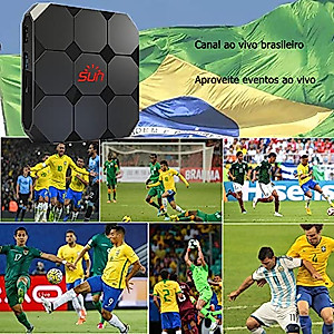 DREAMOSA IPTV Box 10000 4K Videos from Brazil Arabic India Asia Europe Movies News Cartoon VIP 2GB RAM 16GB ROM 10x10x1cm SUN SUN