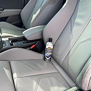 Dry Shine Leather Cleaner and Conditioner 2 Pack Plus 2 Microfiber Cleaning Pads/Premium Car Leather Seat Cleaner and Conditioner/Car Interior Cleaning Kit/Leather Couch Cleaner/Sofa Cleaner