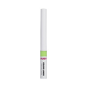 Ruby Kisses Color Liquid Eyeliner Water Resistant Long Lasting Eyeliner 3 ml (0.10 fl.oz.) (Neon Green)