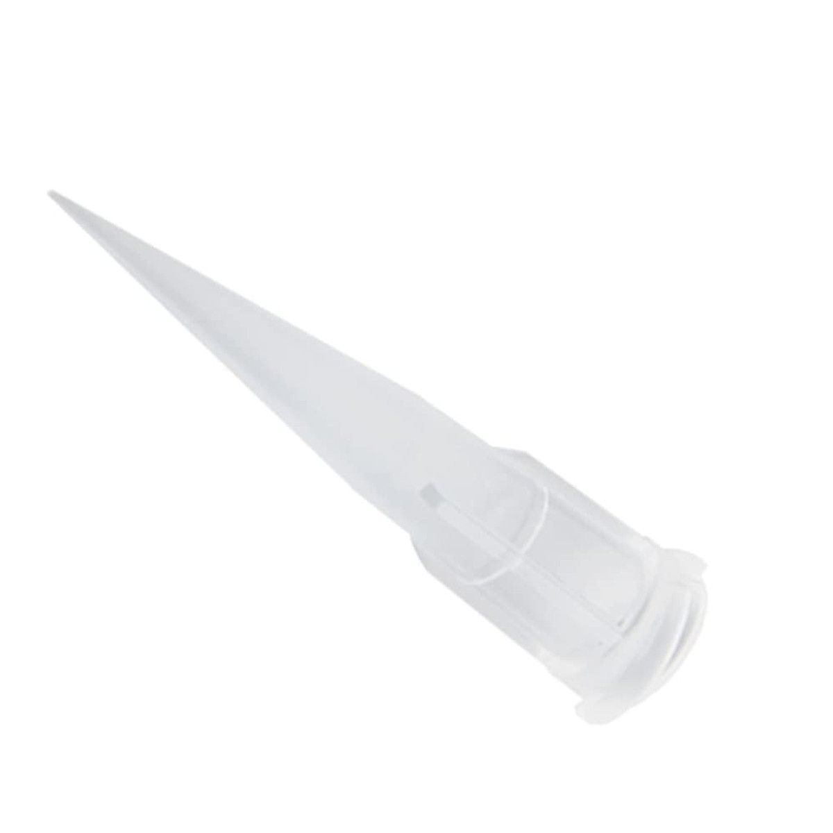 Hegebeck Industrial Blunt Tip Plastic Tapered Tip Dispensing Fill Needle for DIY Crafts Electronic Components Lab Science 27Ga Transparent 10PCS