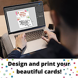 Heavyweight White Blank Cards With White Envelopes 4.25"x5.5" Greeting Cards Blank Cards And Envelopes Printable Note Cards With Corresponding Envelopes (25 Pack)