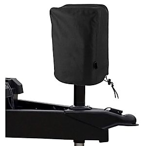 Heavy Duty & Waterproof Tow Jack Cover, Electric Tongue Trailer Jack Protective Universal Head Cover, black