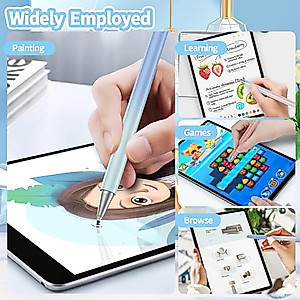 Stylus Pens for Touch Screens(3 Pcs), High Precision 2-in-1 Stylus Pen for iPad Compatible with iPad/iPhone/Tablet/Android/iOS and All Capacitive Touch Screens