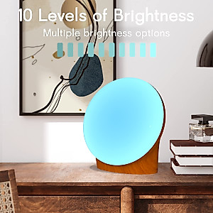 Brown Noise Sound Machine with 30 Soothing Sound White Noise Machine 12 Colors Night Light with 36 Volume Levels and Memory Function 4 Timers 10 Adjustable Brightness Sleep Machine for Baby Adult Kids