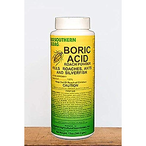 Southern Ag 01000 Boric Acid Roach Powder, 12oz