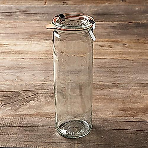 Weck Jars 908 1 Liter - Pack of 2 Glass Jars
