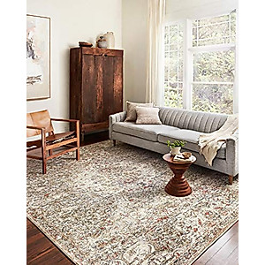 Loloi II Saban Collection SAB-07 Straw/Beige, Traditional 7'-10" x 10' Area Rug