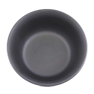Lucky Star Melamine Round Bowls Set Ramen Vietnam Pho Noodles Soup Bowls, 6-3/4“ dia. X 3-1/4” H, Capacity: 32 oz, Black (16)