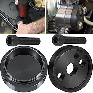 1338 Front Cover Crankshaft Seal Installer &5046 Wear Sleeve Installer Tool Kit For Cummins 3.9L 5.9L 6.7L Replace OE 1338/3824498, 5046/3824500