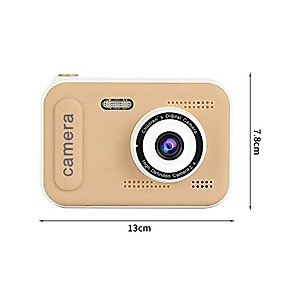 cdar Digital Camera for Kids,1080P Kids Camera Digital,Shoot Camera,Vlogging Camera for Children Boys Girls Students Yellow