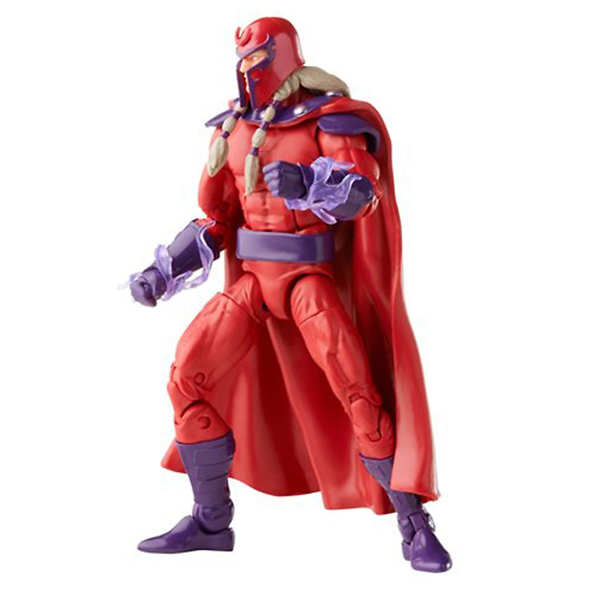 Marvel Legends Series 6-inch Scale Action Figure Toy Magneto, Premium Design, 1 Figure, and 5 Accessories , Red