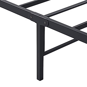 Olee Sleep Bed Frame, Queen, Black