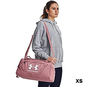 Under Armour Unisex-Adult Undeniable 5.0 Duffle , (697) Pink Elixir / / White , Medium