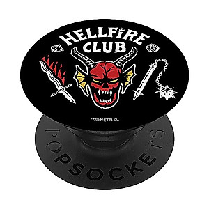 Stranger Things Hellfire Club Logo PopSockets Standard PopGrip