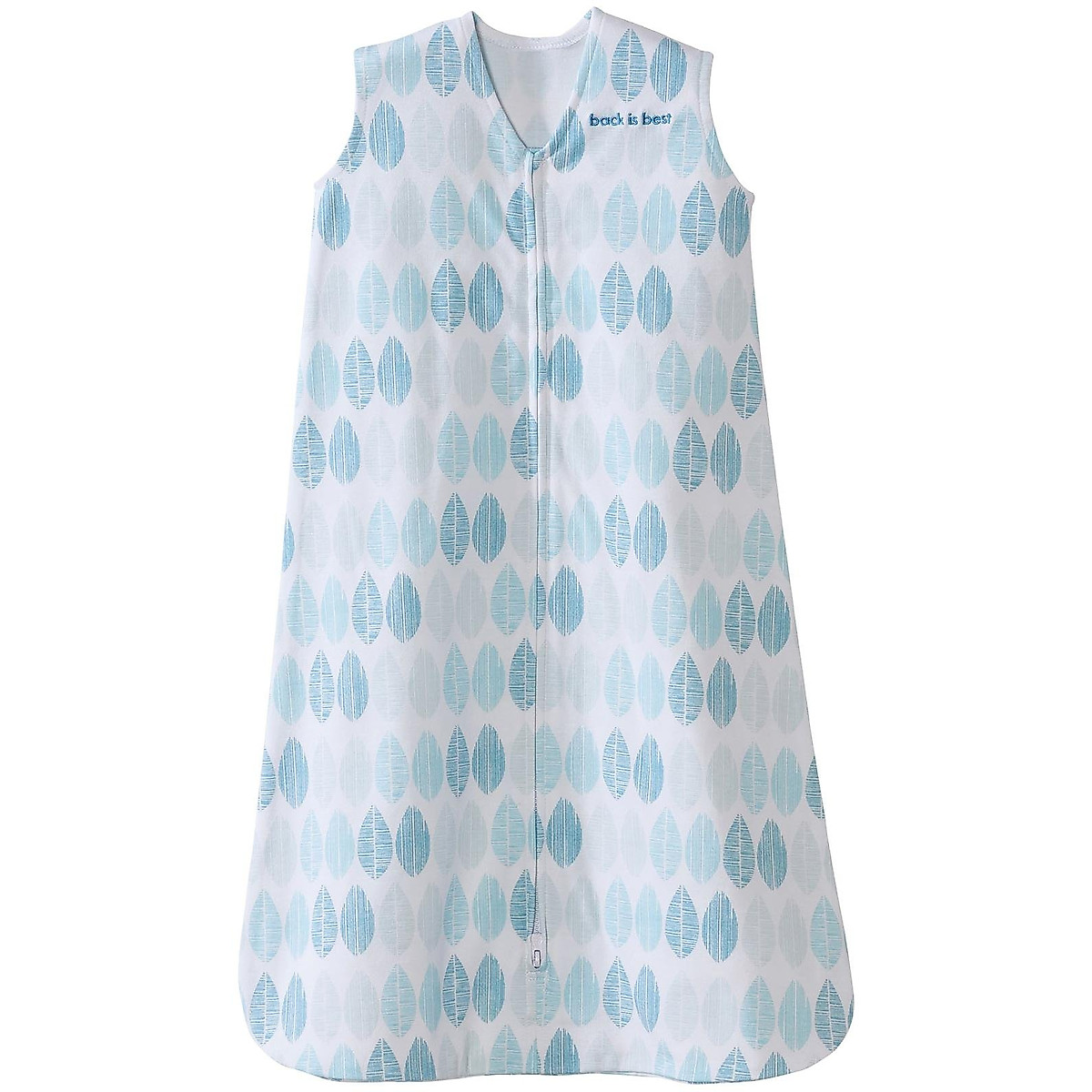 Halo SleepSack, 100% Cotton, Fossil, Aqua, Xlarge