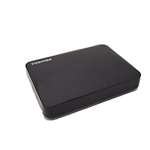 Toshiba Canvio Connect II 2TB Portable Hard Drive, Black(HDTC820XK3C1)