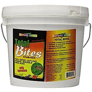 Nature Zone SNZ54513 Cricket Total Bites Soft Moist Food, 1-Gallon